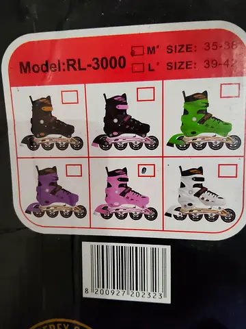 Classifieds: Pair of Soccerex RL-3000 Adjustable Inline Roller Skates ...