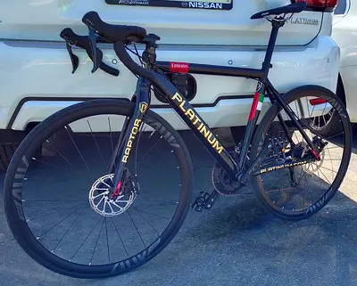 Classifieds: Platinum Raptor Road Bike - Lightweight Frame, Disc Brakes ...