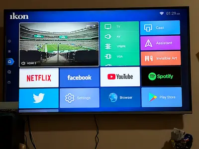 Classifieds: Ikon 55 IK E55EKS Smart LED TV - Good Working Condition ...