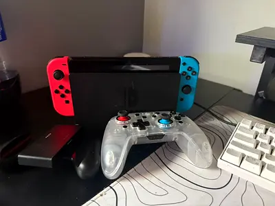 Classifieds: Nintendo Switch console with Joy-Cons, Pro-style clear ...