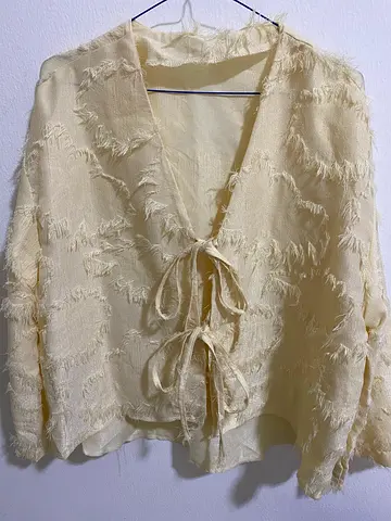 Classifieds: Beige/ Light Butter yellow color, light weight tie up ...