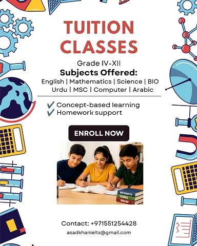 Community: Home tuition English language and School Subjects | dubizzle