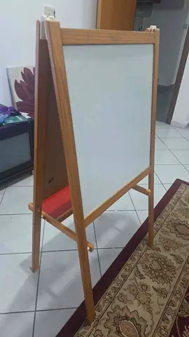 Classifieds: Wooden Double-Sided Whiteboard Easel with Chalkboard ...