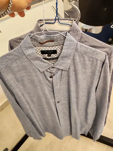 Classifieds: Ted Baker mens light blue long-sleeve button-up shirt ...