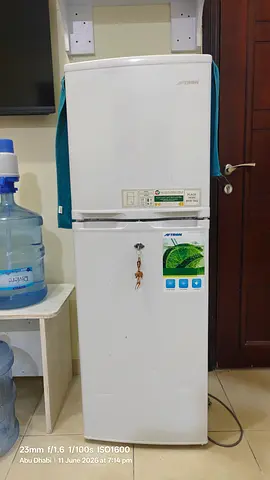 Classifieds: Compact white two-door refrigerator - Top working ...