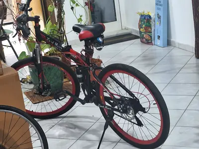 Classifieds: Red Black Mountain Bike - Good Condition, Used | dubizzle ...