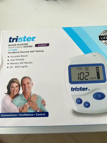 Classifieds: Trister Blood Glucose Meter with Box - Brand New ...