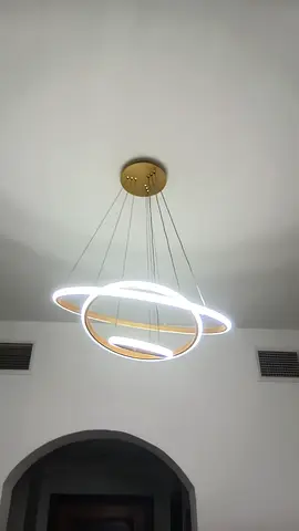 Classifieds: Modern Gold LED Ceiling Fan-Light (Ring Design) - Stylish ...