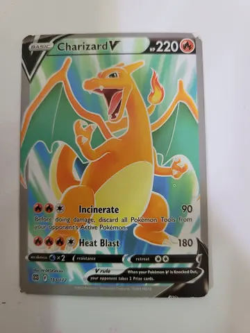 Classifieds: Pokémon Charizard V Full Art 153/172 – Brilliant Stars ...