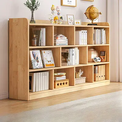 Classifieds: Wooden Multi-Compartment Bookcase / Display Shelf - Light ...