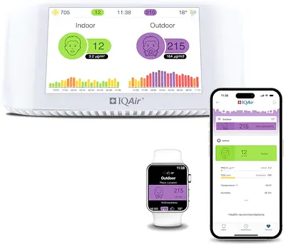 Classifieds: IQAir AirVisual Pro Smart Air Quality Monitor | dubizzle ...