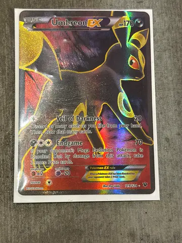 Classifieds: Rare Umbreon EX Holo Pokémon Card (Single Card) - Good ...