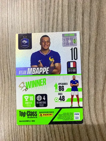 Classifieds: Kylian Mbappé Panini Football Trading Card — World Cup ...