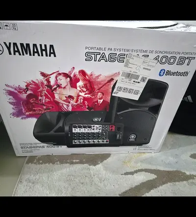 Classifieds: For sale: Yamaha StagePas 400BT portable PA system in ...