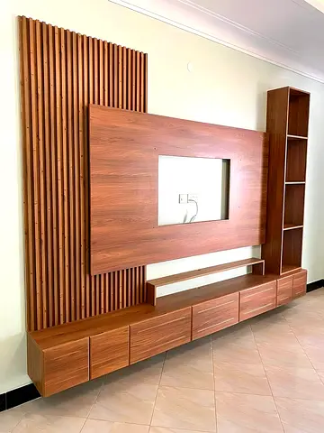 Classifieds: Wall-mounted TV Entertainment Unit with Shelves and ...