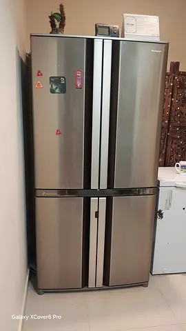 Classifieds: Large stainless steel 4-door refrigerator - good working ...