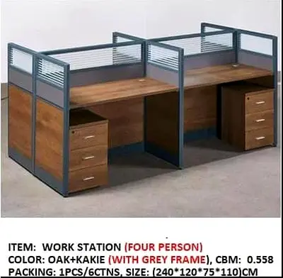 Classifieds: 4 seater workstation brand new | dubizzle Sharjah