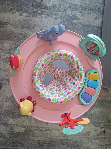 Classifieds: Baby Activity Jumper with Seat and Toys - Pink, Good ...