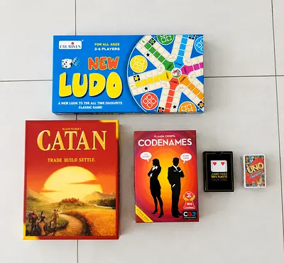 Classifieds: Board Game Bundle: Catan, Codenames, Ludo, Uno More ...