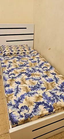 Classifieds: Single Bed with Mattress White Wardrobe | dubizzle Abu Dhabi