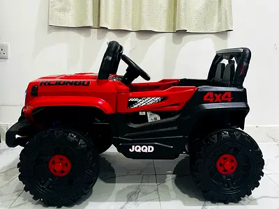 Classifieds: Red 4x4 Electric Ride-On Jeep for Kids - Good Condition ...