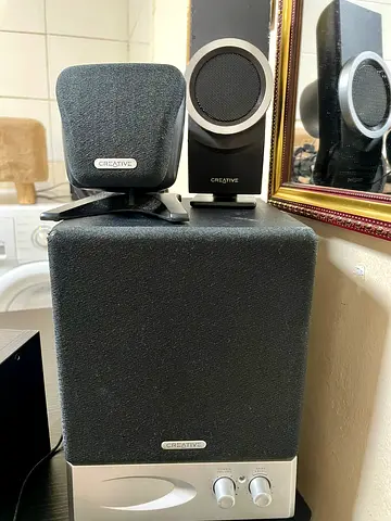 Classifieds: Creative 2.1 Speaker System with Subwoofer - Good ...
