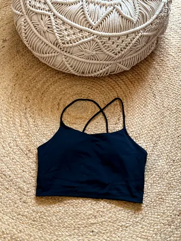 Classifieds: Black Strappy Crop Top gym - S | dubizzle Dubai