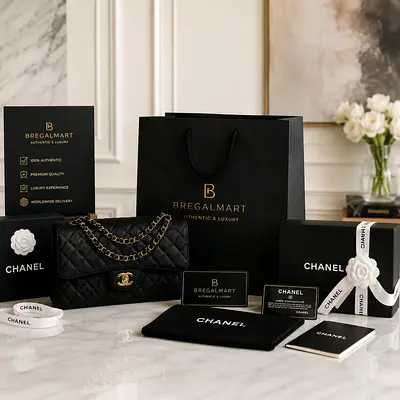 Classifieds: Chanel Classic Quilted Flap Bag with Chain - Black ...
