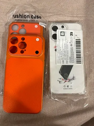 Classifieds: 5 protective iPhone 15 Pro Max cases (orange + transparent ...
