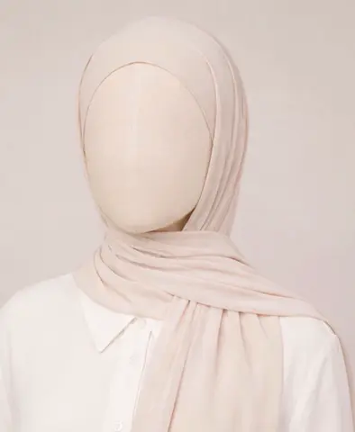 Classifieds: Chiffon Hijab Built-In Undercap Jordan style soft blush ...