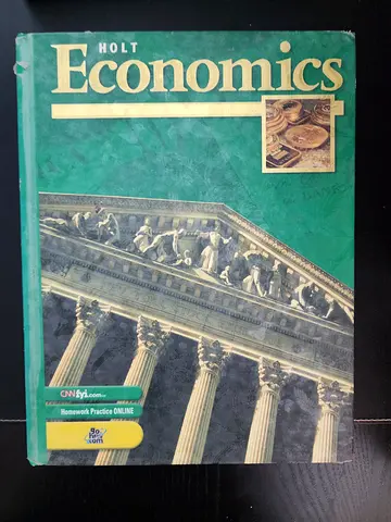 Classifieds: Holt Economics Textbook (Green Cover) - High School ...