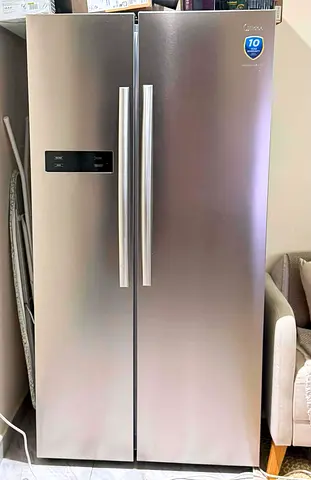 Classifieds: Candy Side-by-Side Refrigerator 2-Door - Silver, Good ...