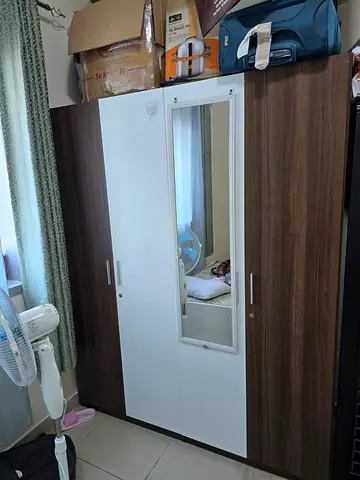 Classifieds: 3-Door Wardrobe with Mirror - Good Condition | dubizzle ...