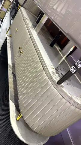 Classifieds: Modern curved TV entertainment unit with marble top and ...