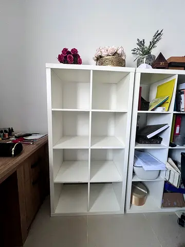 Classifieds: White 8 Cube Storage Shelf / Room Divider Good Condition ...
