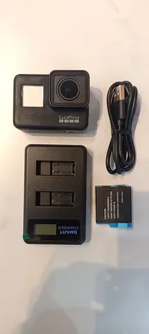 Classifieds: GoPro black 7 action camera with battery charger ...