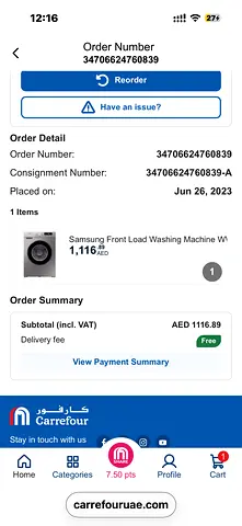 Classifieds: Samsung Front Load Washing Machine , 10 years warranty ...