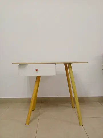 Classifieds: Small Scandinavian-style Desk with Drawer — Light Wood ...