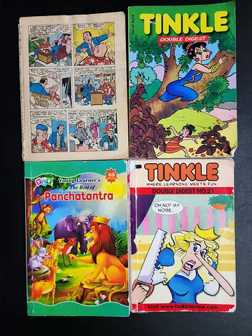 Classifieds: Collection of 4 Kids Story Comics and Panchatantra Books ...