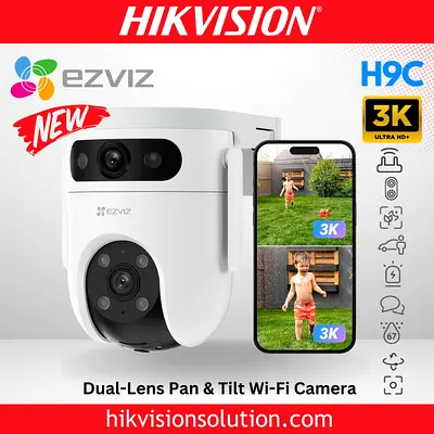 Classifieds: 3 × EZVIZ H9c (3K Dual‑Lens) Pan Tilt Cameras | dubizzle ...