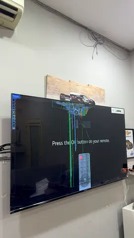 Classifieds: Broken 75 LED TV with Screen Damage - For Parts/Repair ...