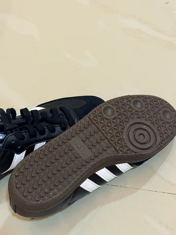 Classifieds: Used Adidas Samba black/white sneakers - good condition ...