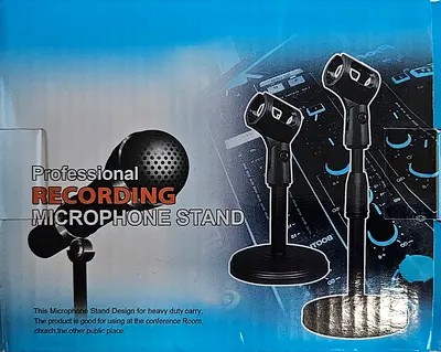 Classifieds: 6 Professional Recording Microphone Stand with Dual ...