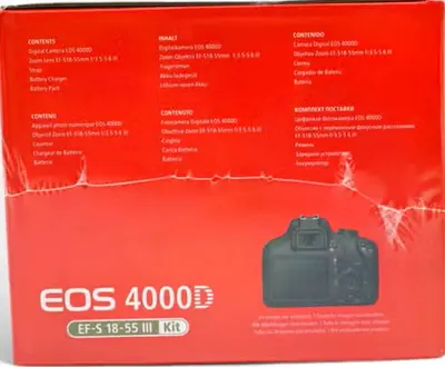 Classifieds: Canon EOS 4000D with EF-S 18-55mm III Kit - Boxed ...