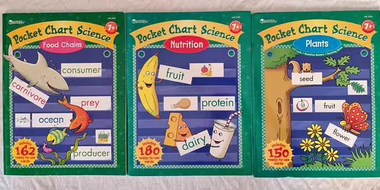 Classifieds: Set of 3 Pocket Chart Science Cards - Food Chains ...