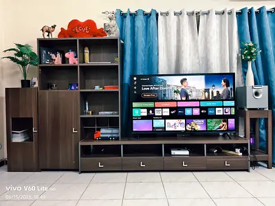 Classifieds: Modern TV stand with storage - Good Condition (TV is not ...
