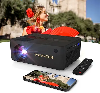 Classifieds: WEWATCH V10 PRO Native Bluetooth WiFi Projector 1080P Full ...