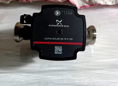 Classifieds: Grundfos Alpha Solar 25-75 180 Circulation Pump, 1 x 230 V ...