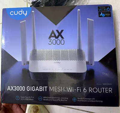 Classifieds: Cudy AX3000 Gigabit Mesh Wi‑Fi 6 Router (WR3000S) Boxed ...