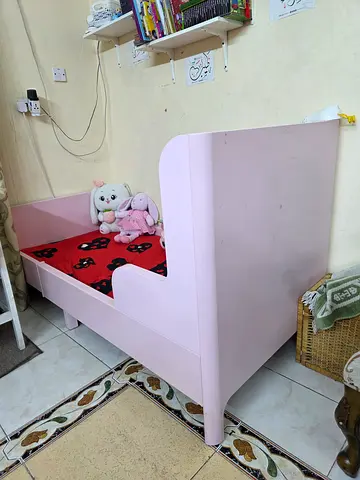 Classifieds: BUSUNGE extendable bed, light pink, 80x200 cm - IKEA ...